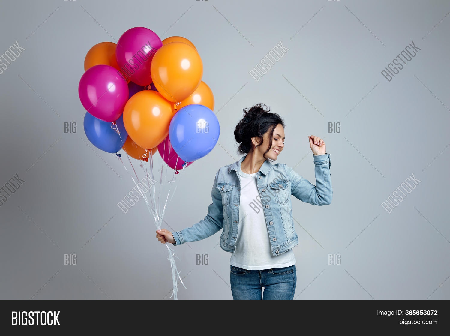 Smiling Delighted Girl Image & Photo (Free Trial) | Bigstock