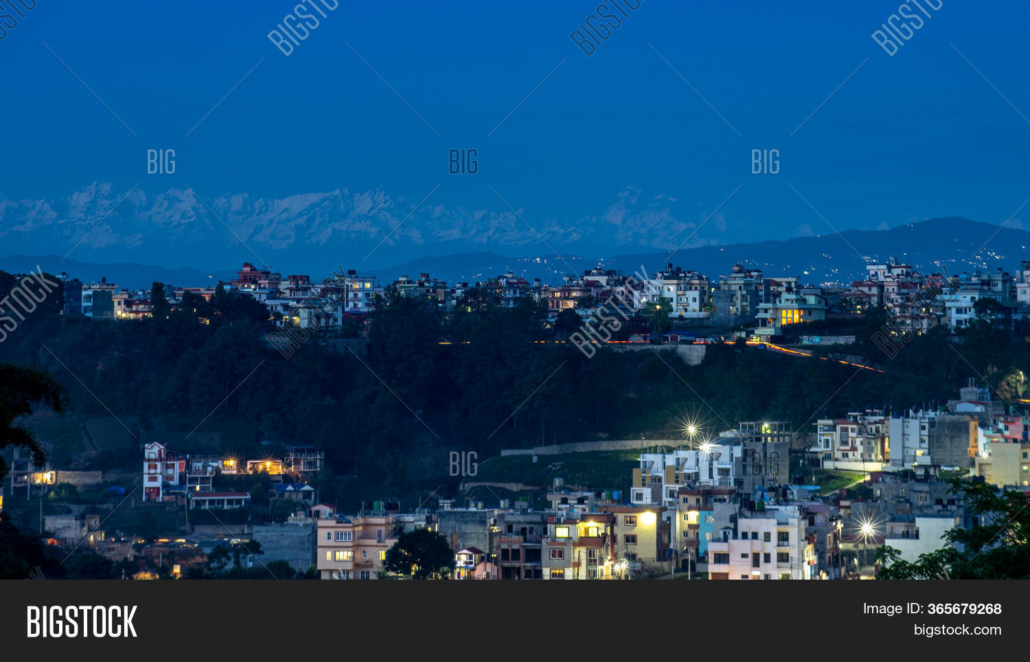 Lights City Himalaya Image & Photo (Free Trial) | Bigstock