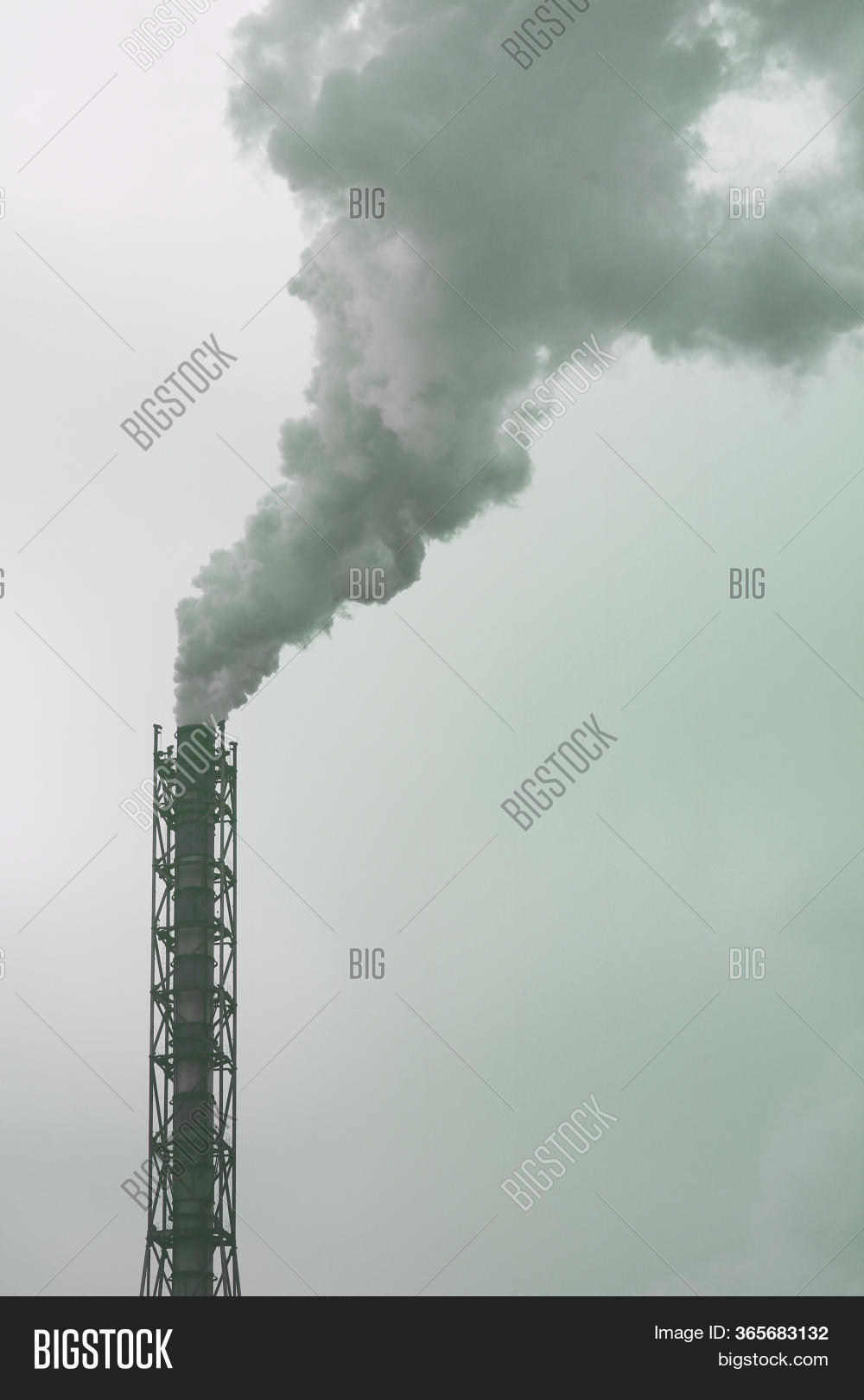 Factory Chimney Smoke Image & Photo (Free Trial) | Bigstock