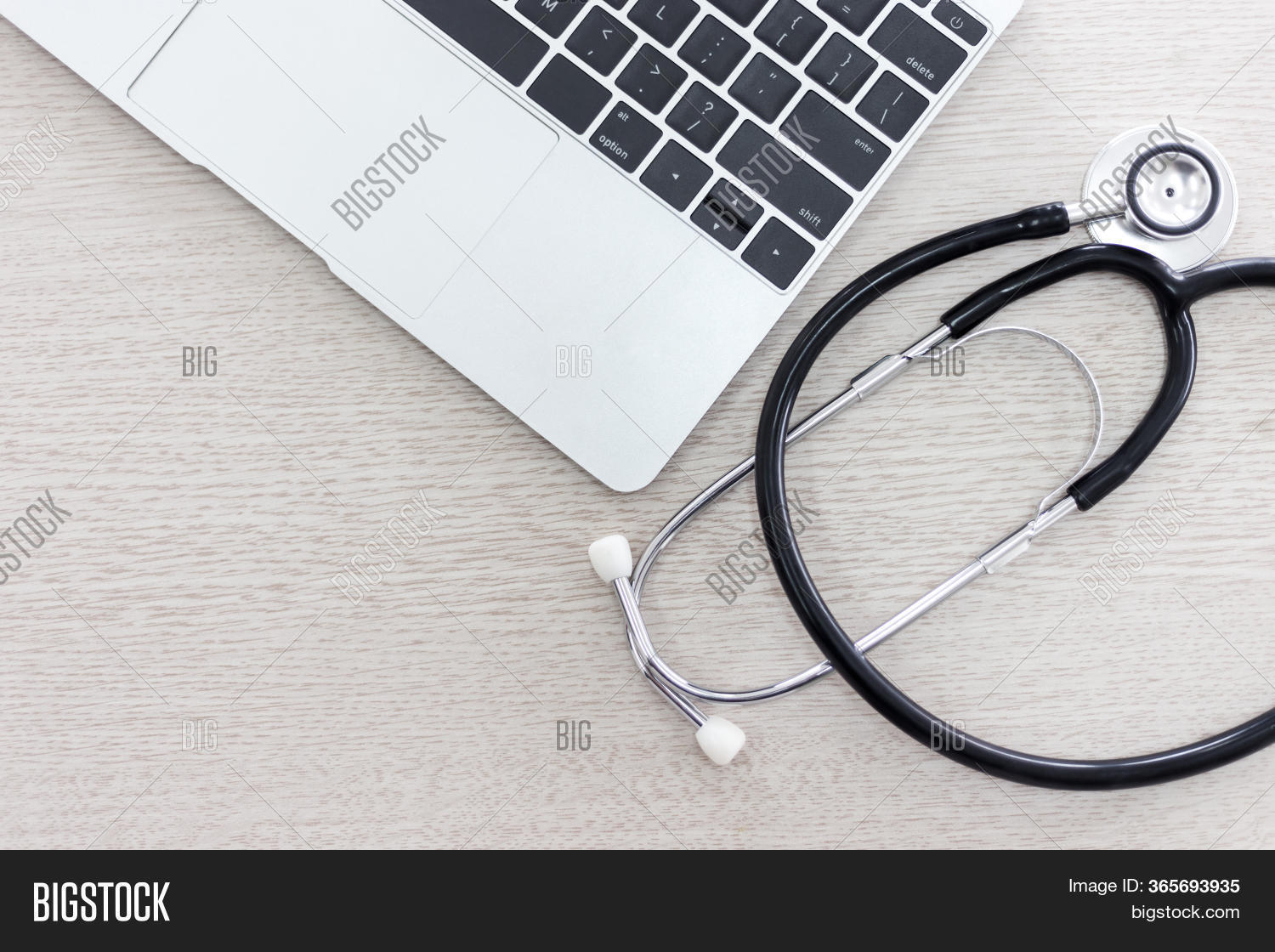 Stethoscope Laptop Image & Photo (Free Trial) | Bigstock