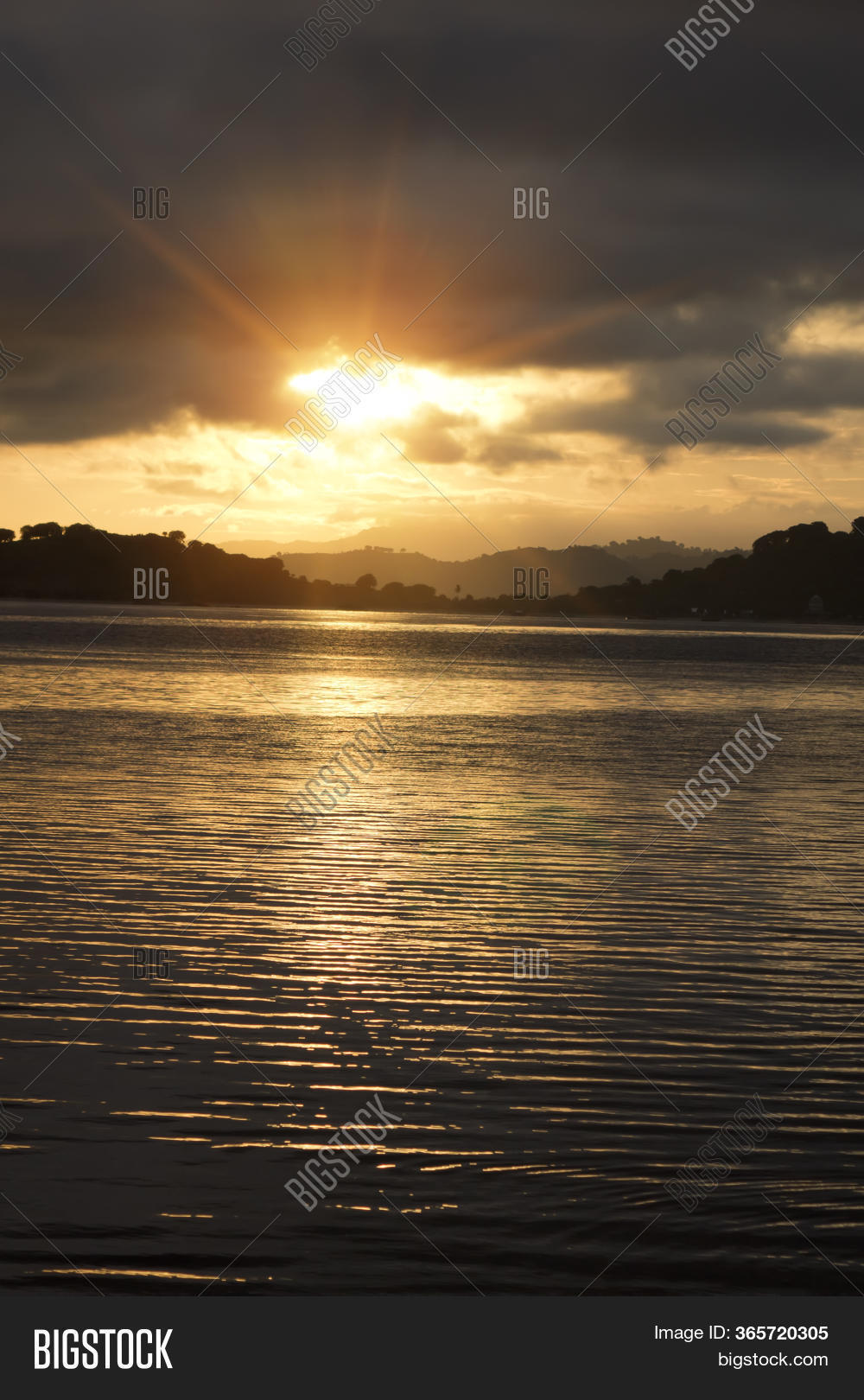 Bright Colorful Sunset Image & Photo (Free Trial) | Bigstock