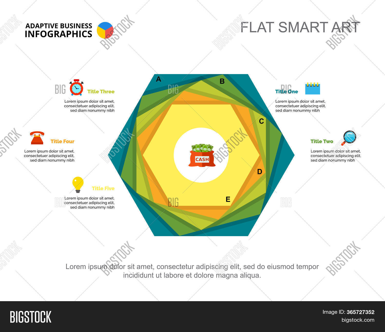 5 Step Process Chart
