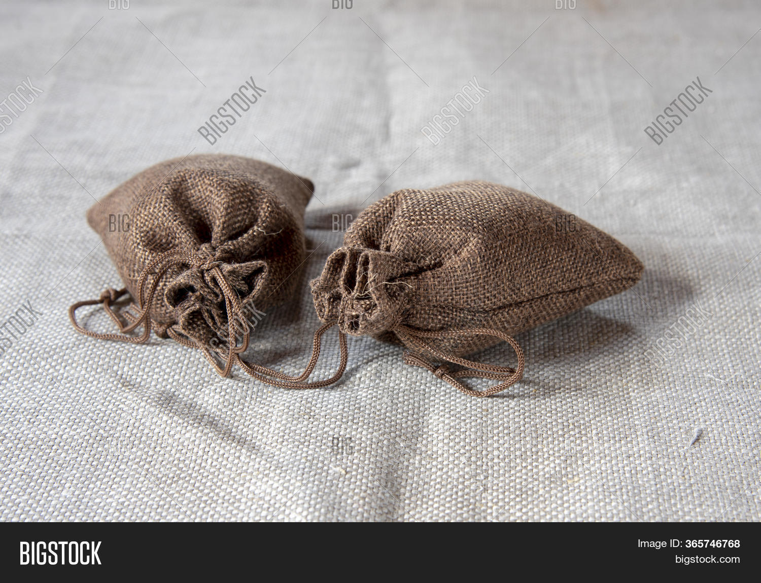 Two Canvas Bags Ties Image & Photo (Free Trial) | Bigstock