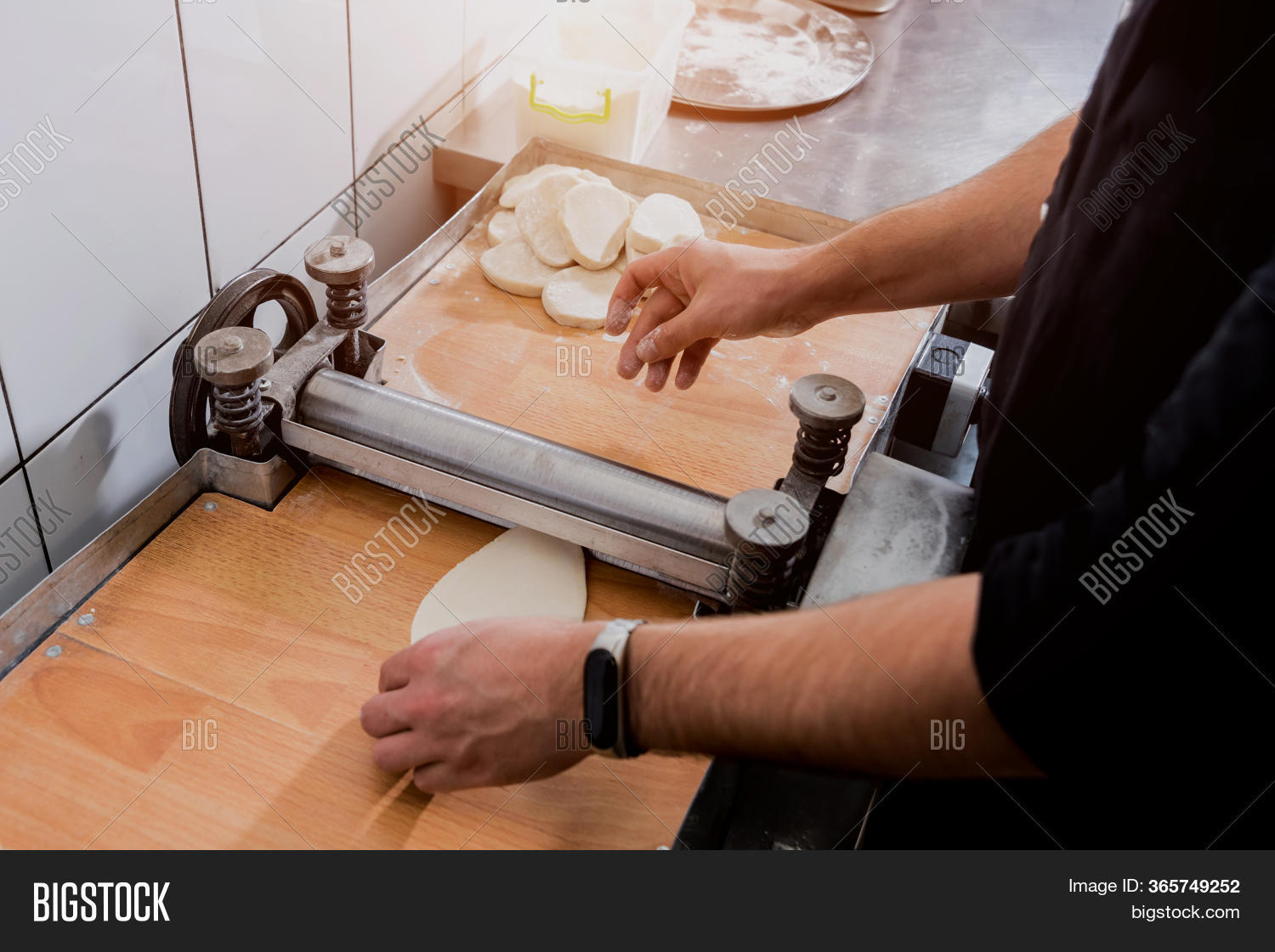 Chef Preparing Dough Image & Photo (Free Trial) | Bigstock