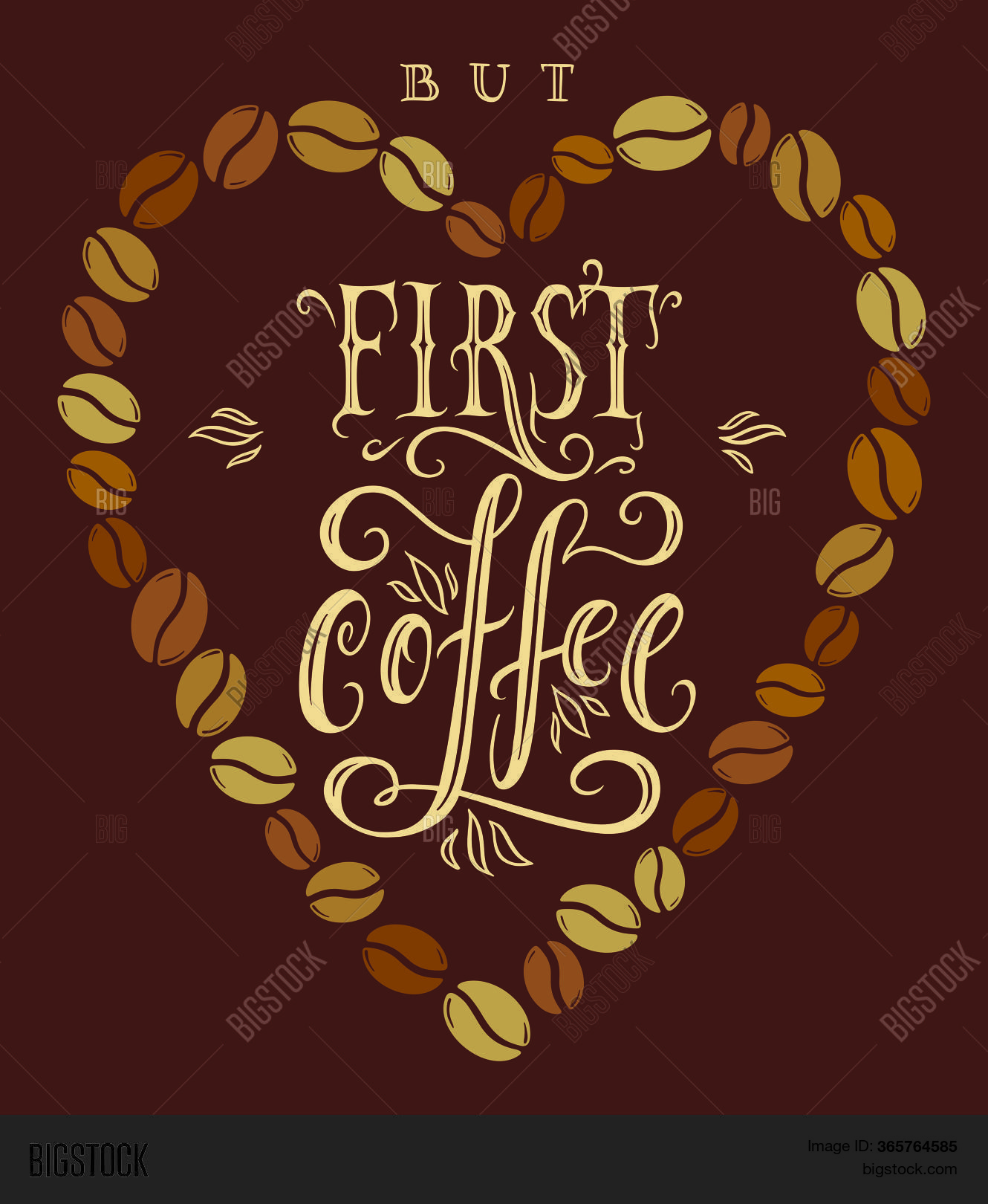 First, Coffee. Hand Vector & Photo (Free Trial) | Bigstock