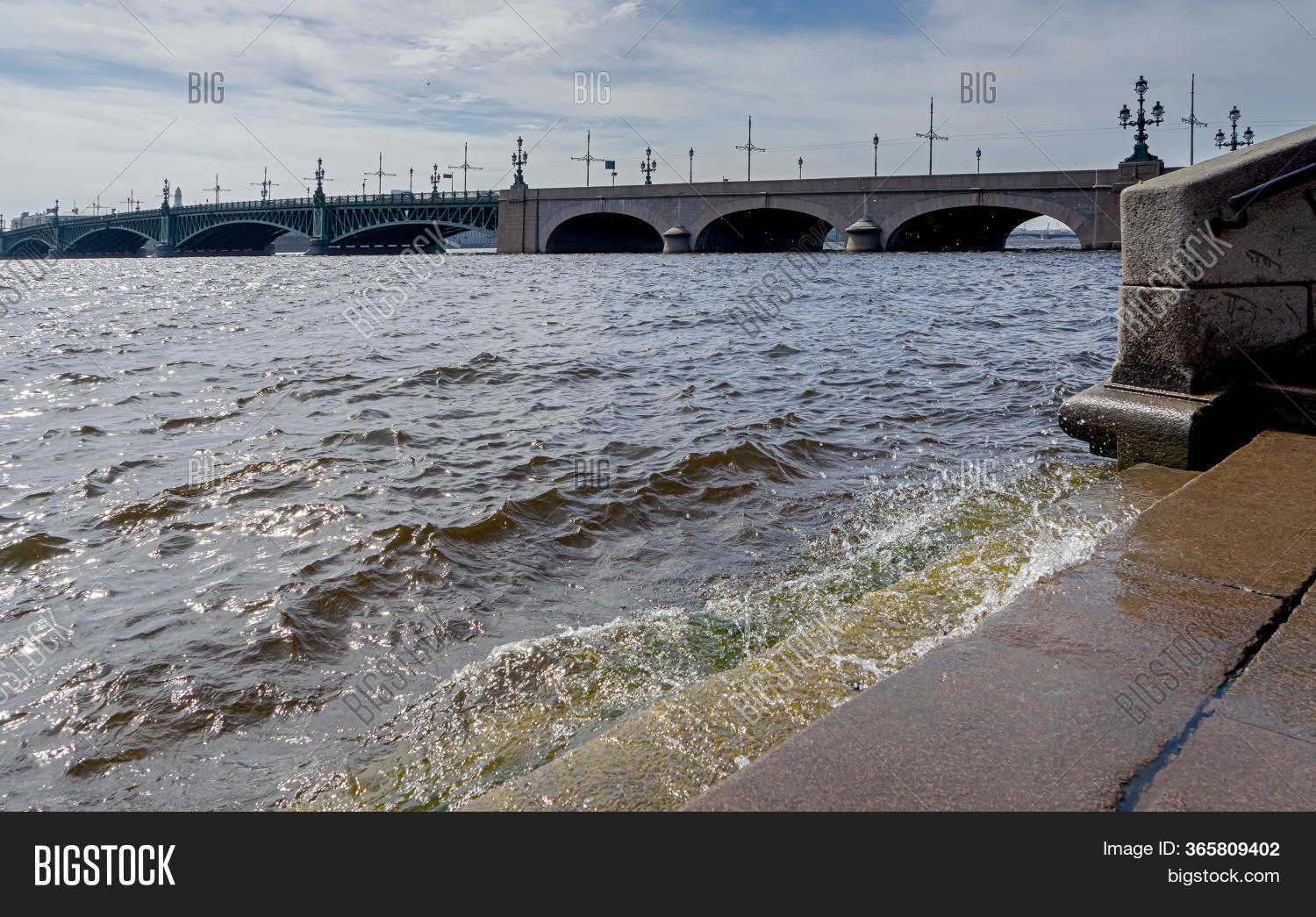 Neva River Embankment Image & Photo (Free Trial) | Bigstock