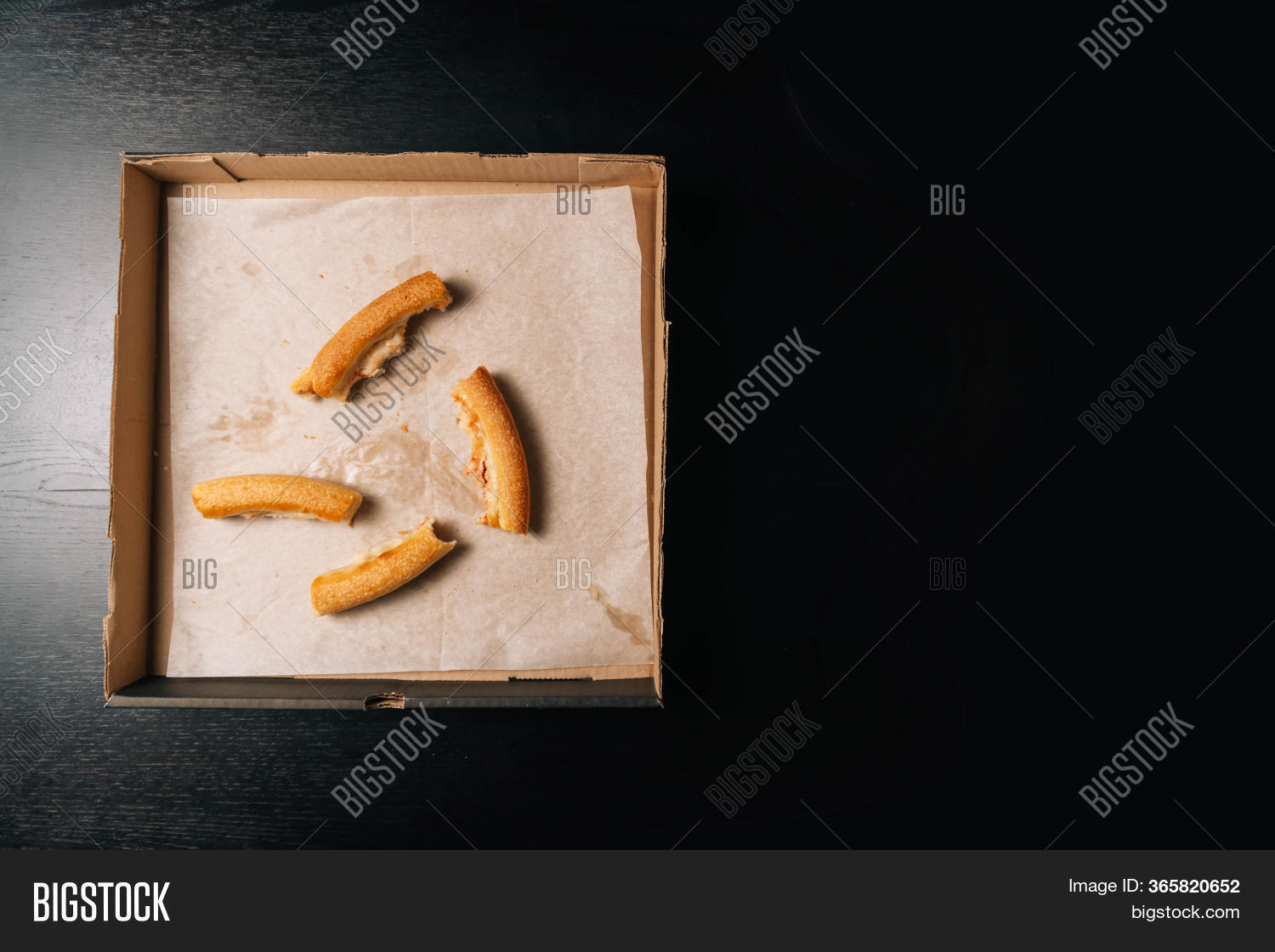 Crusts Leftovers Pizza Image & Photo (Free Trial) | Bigstock