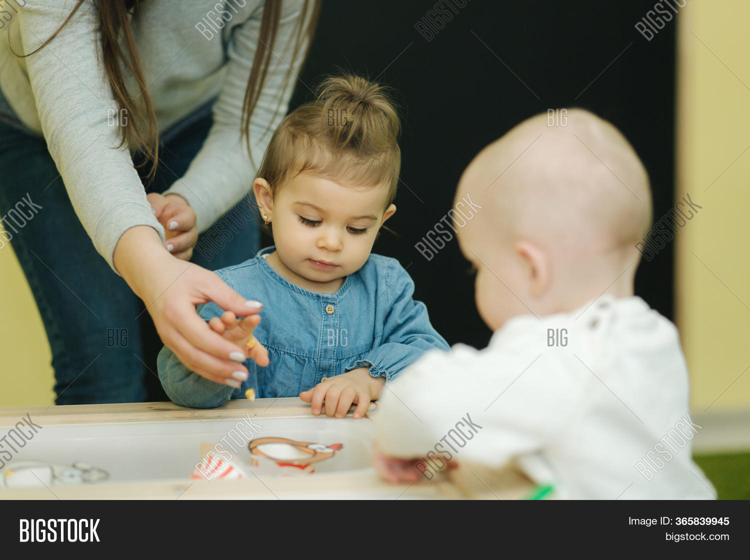 Cute Kids One Year Old Image & Photo (Free Trial) | Bigstock