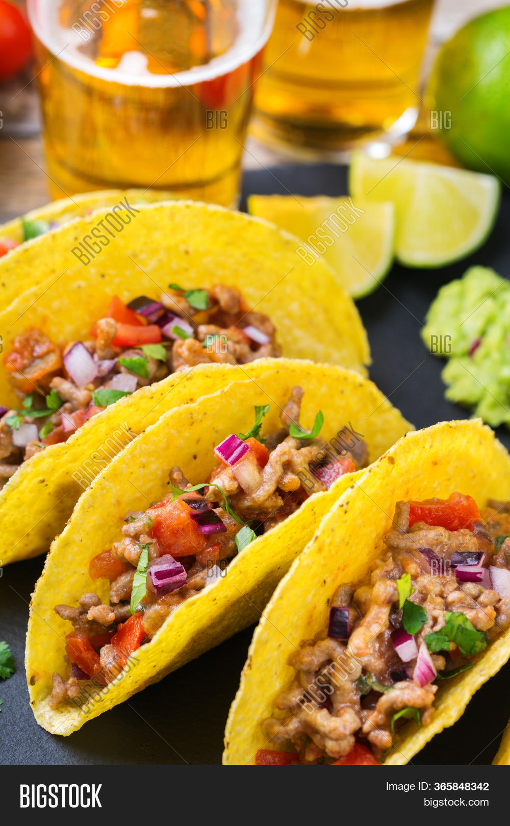 Taco Shell Nachos Beef Image & Photo (Free Trial) | Bigstock