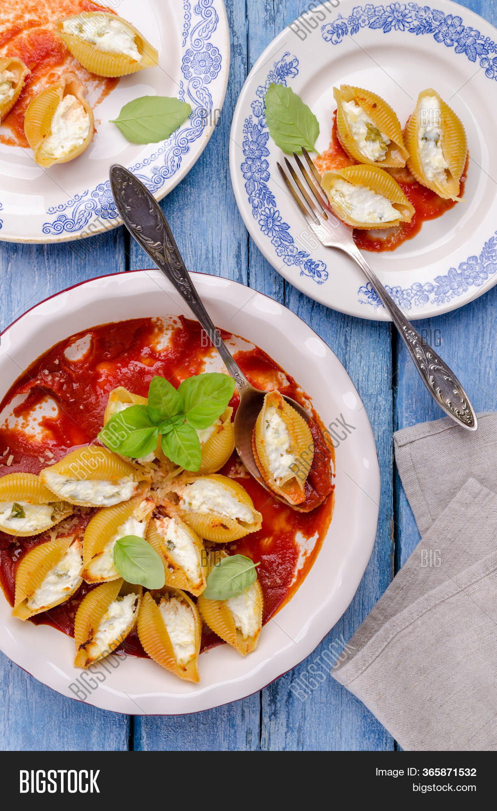 Pasta Stuffed Ricotta Image & Photo (Free Trial) | Bigstock