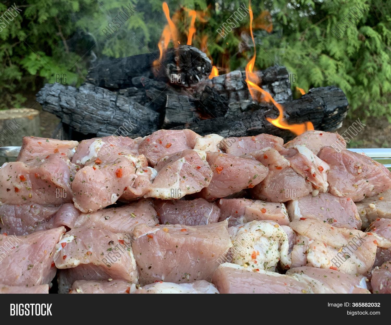Cooking Barbecue On Image & Photo (Free Trial) | Bigstock