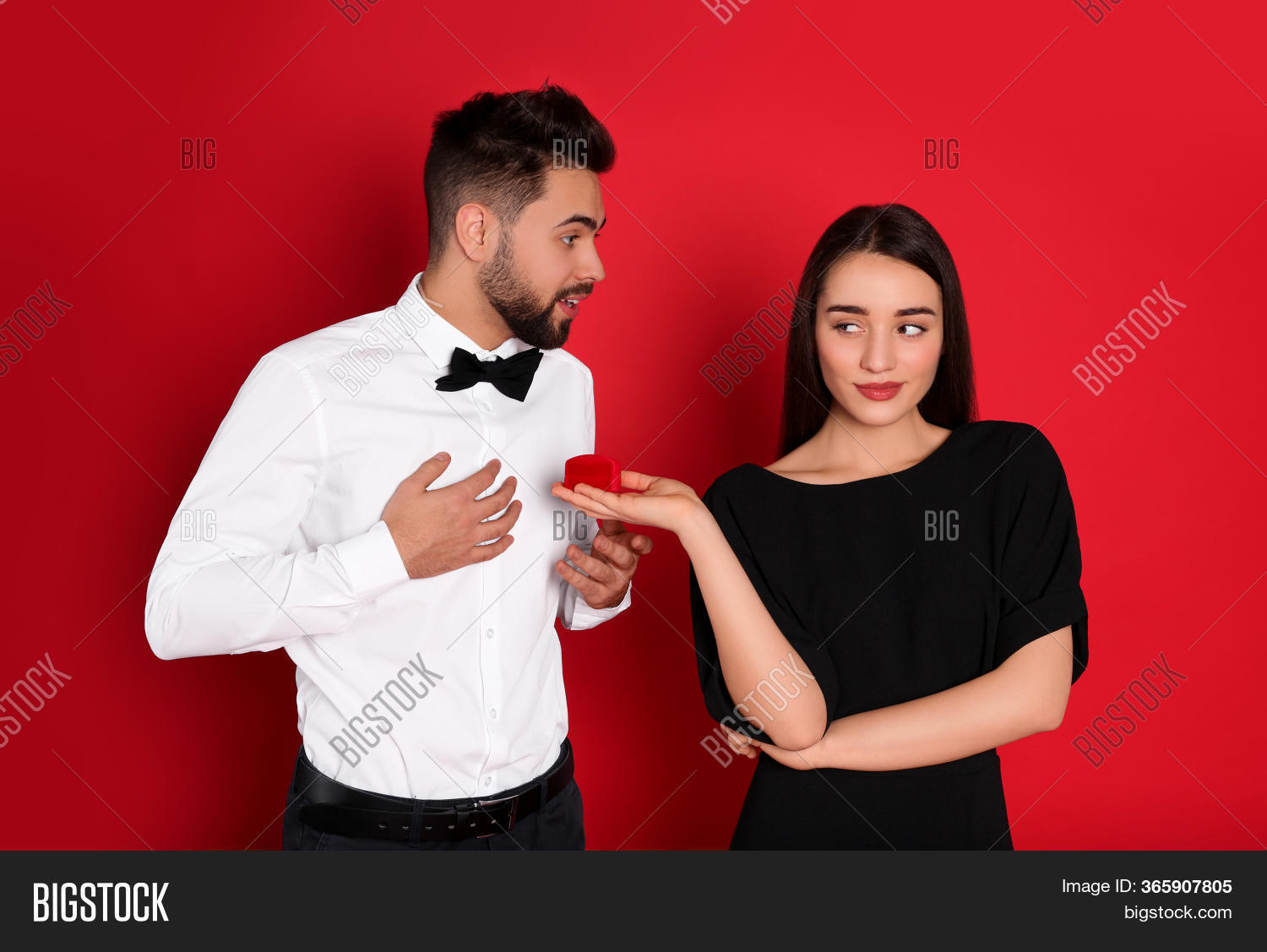 Young Woman Engagement Image & Photo (Free Trial) | Bigstock
