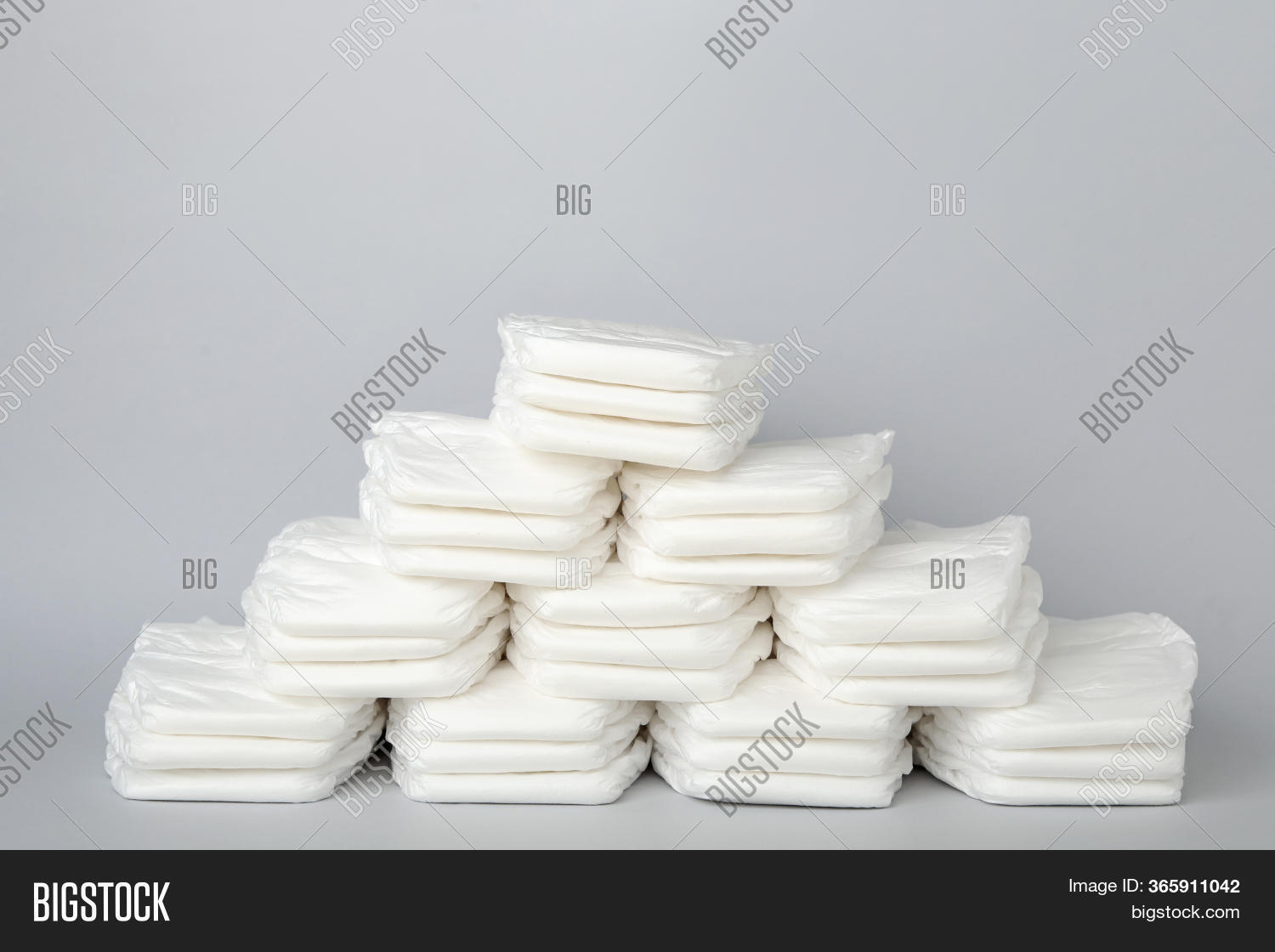 Pile Baby Diapers On Image & Photo (Free Trial) | Bigstock
