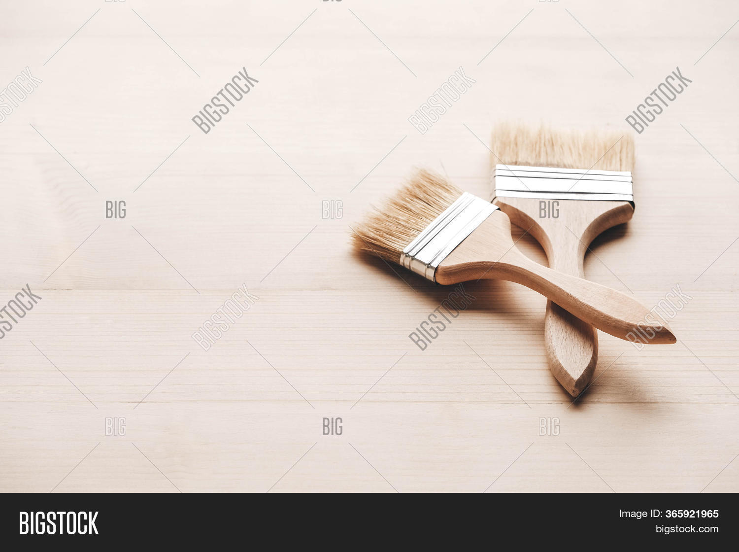 Two Paint Brushes Image & Photo (Free Trial) | Bigstock