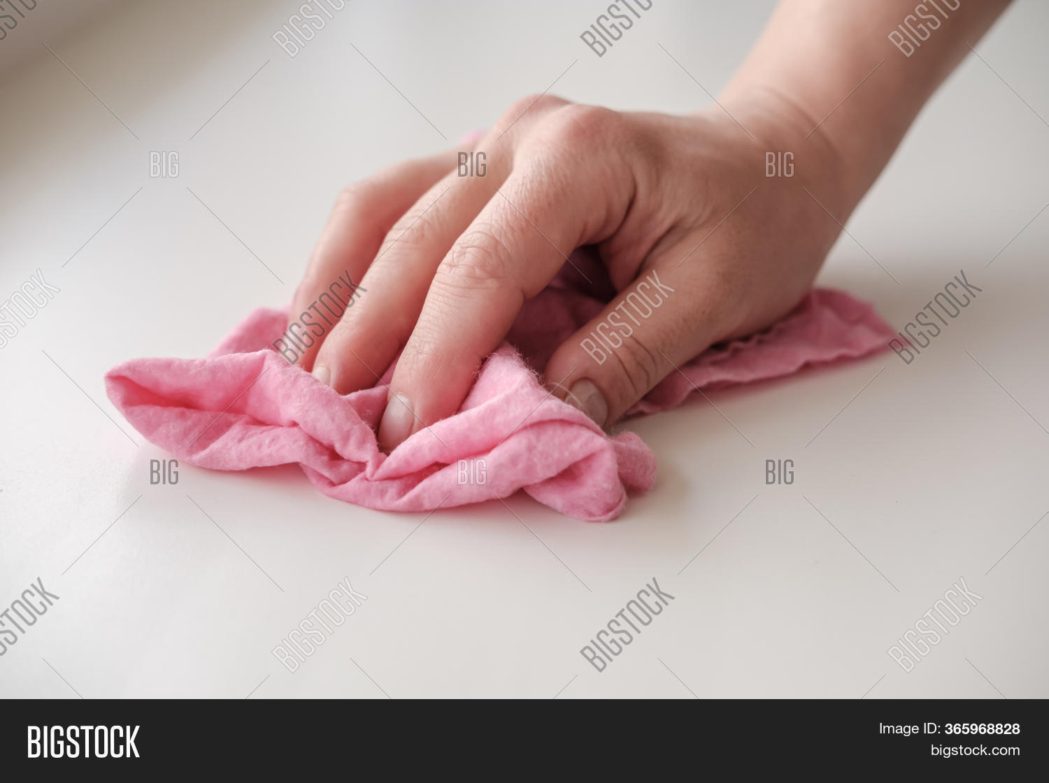 Female Hand Rag Rubs Image & Photo (Free Trial) | Bigstock