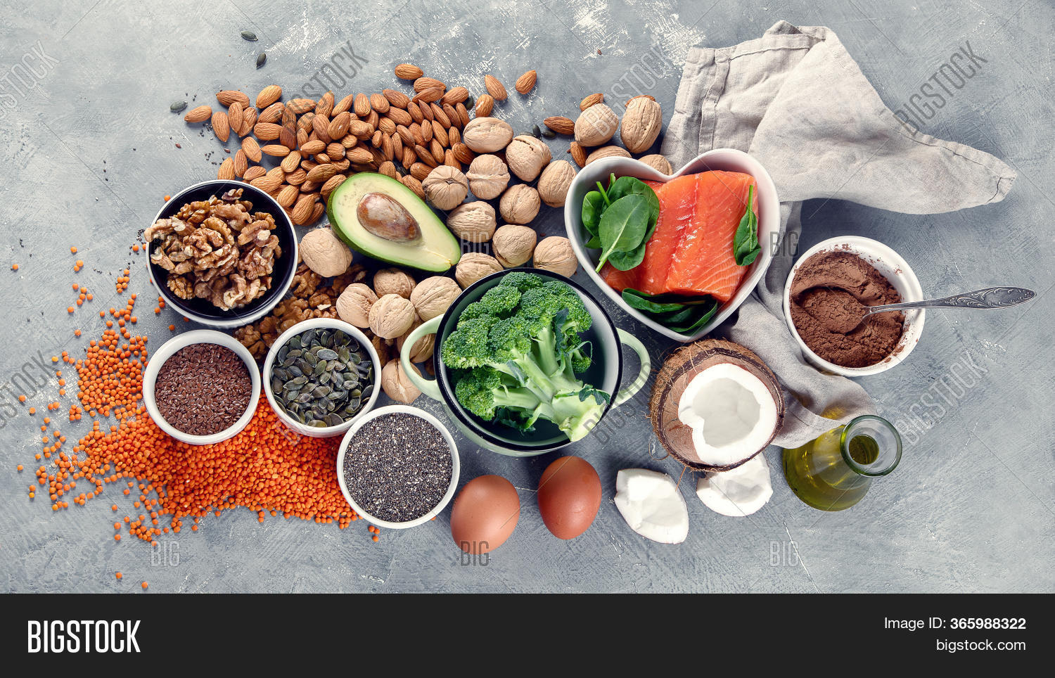 Food Sources Omega 3 Image & Photo (Free Trial) | Bigstock