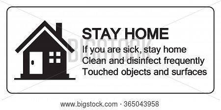Stay Home You Sick, Vector & Photo (Free Trial) | Bigstock