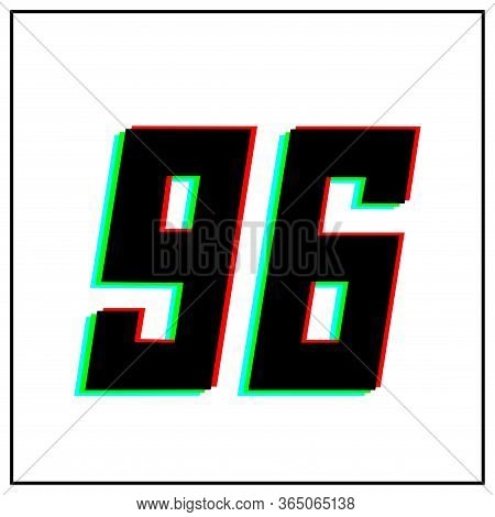 Number 96, Vector Vector & Photo (Free Trial) | Bigstock