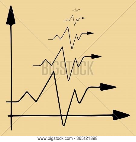 Right Arrow Graph. Vector & Photo (Free Trial) | Bigstock