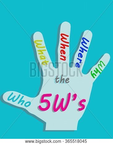 Illustration 5 W Image & Photo (Free Trial) | Bigstock