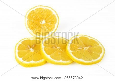 Sliced Lemon Round Image & Photo (Free Trial) | Bigstock