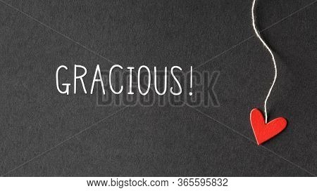 Gracious - Thank You Image & Photo (Free Trial) | Bigstock