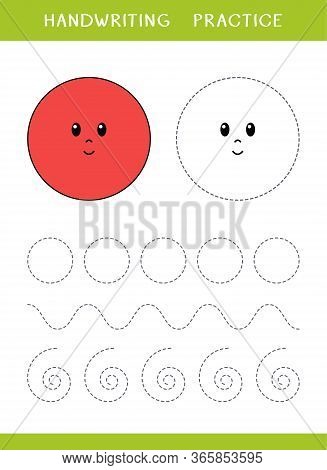 Handwriting Practice Vector & Photo (Free Trial) | Bigstock