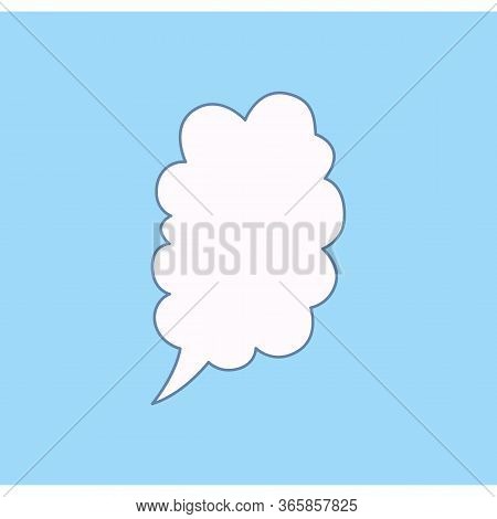 Cloud Speech Bubble. Vector & Photo (Free Trial) | Bigstock