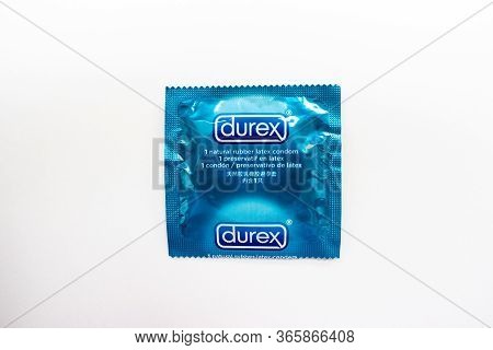 One Durex Condom Blue Image & Photo (Free Trial) | Bigstock