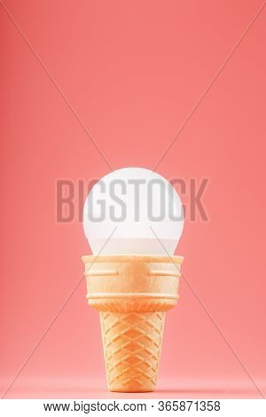 Light Bulb Ice Cream Image & Photo (Free Trial) | Bigstock