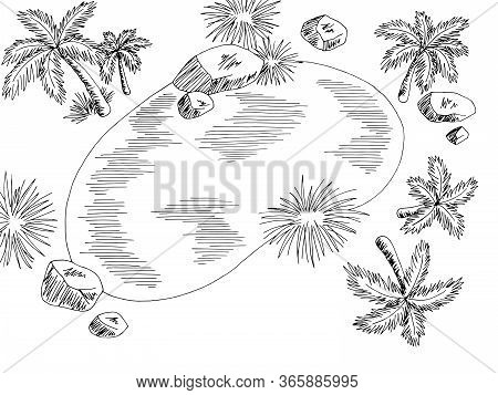 Oasis Aerial Top View Vector & Photo (Free Trial) | Bigstock