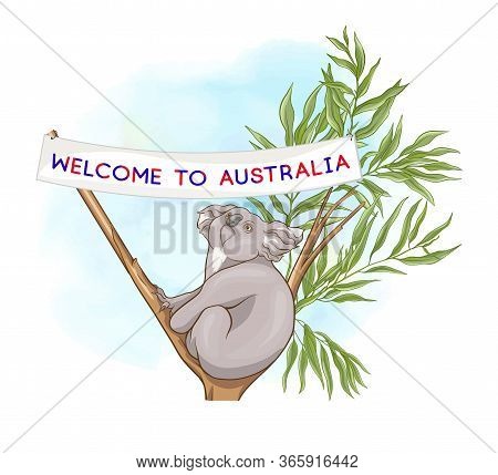 Welcome Australia Vector & Photo (Free Trial) | Bigstock