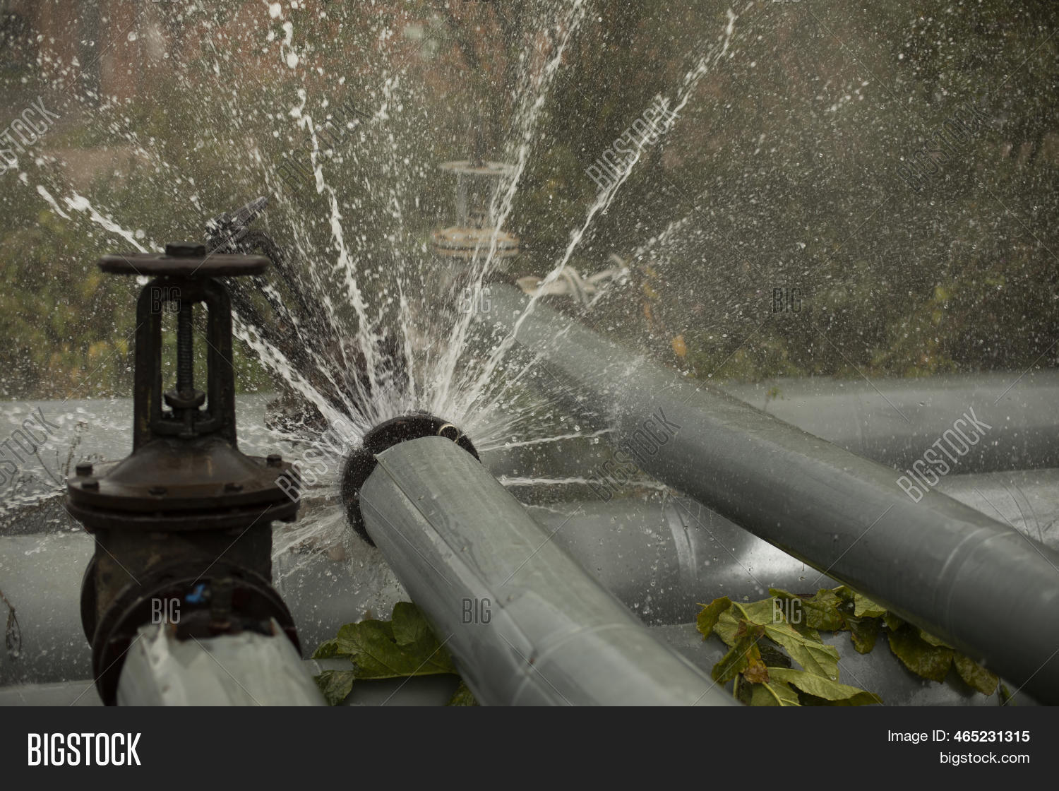 Valve On Tube. Torn Image & Photo (Free Trial) | Bigstock