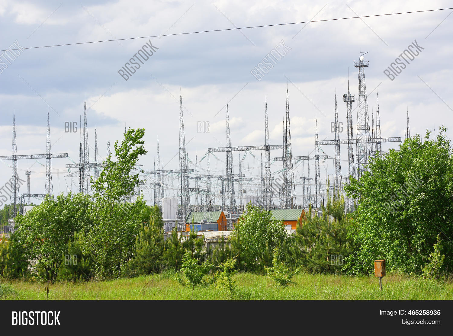 Power Poles Located Image & Photo (Free Trial) | Bigstock