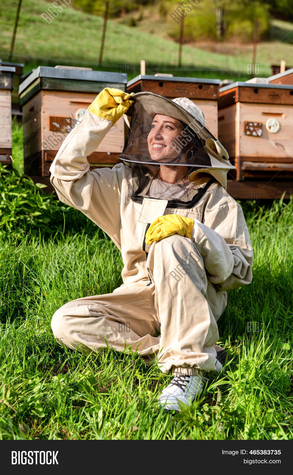 Girl Beekeeper Image & Photo (Free Trial) | Bigstock