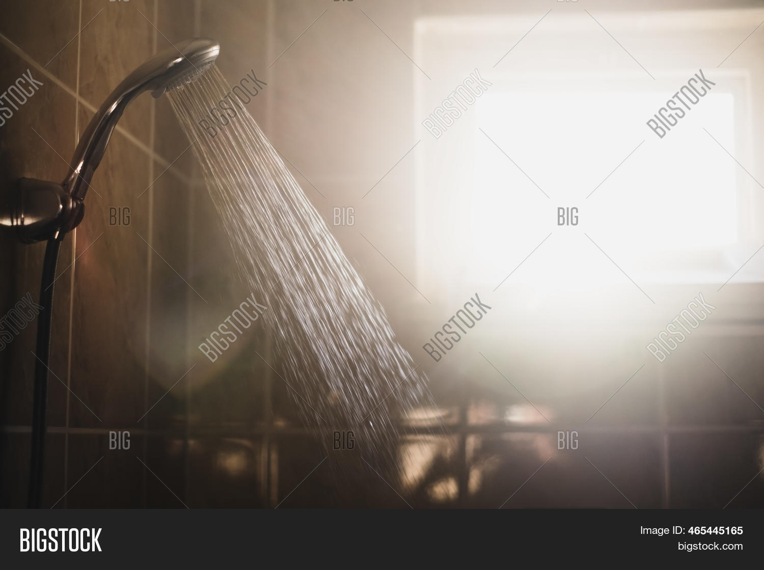 Shower Flowing Water Image & Photo (Free Trial) | Bigstock