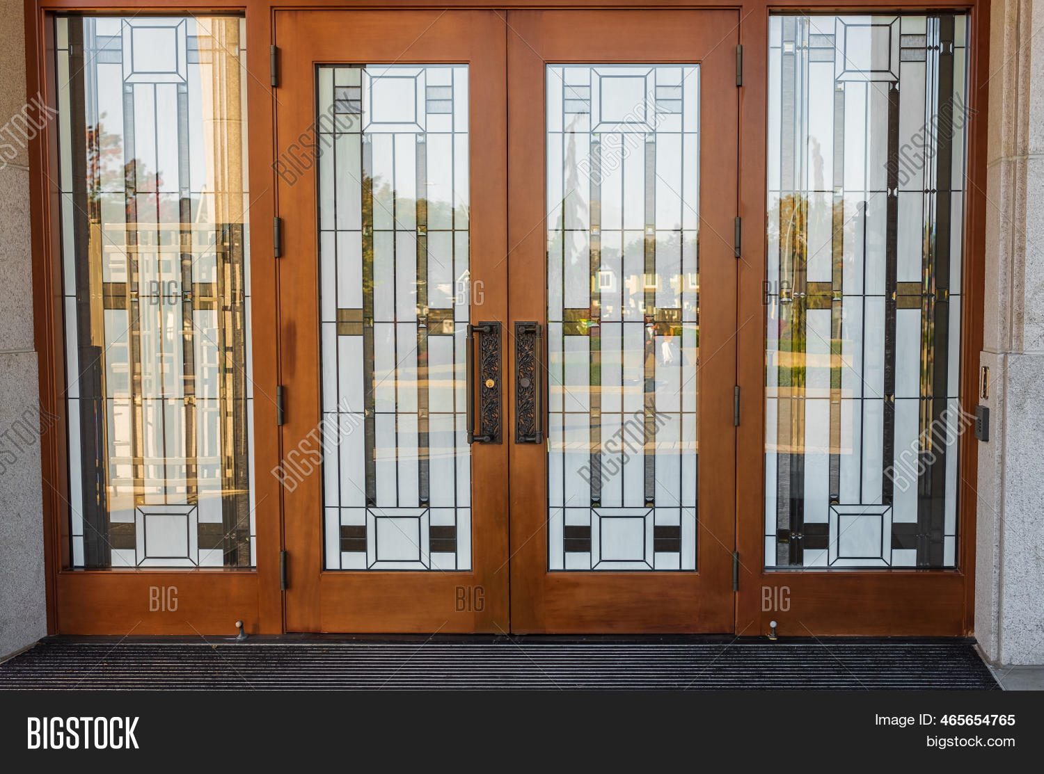 Stain Glass Door. Image & Photo (Free Trial) | Bigstock