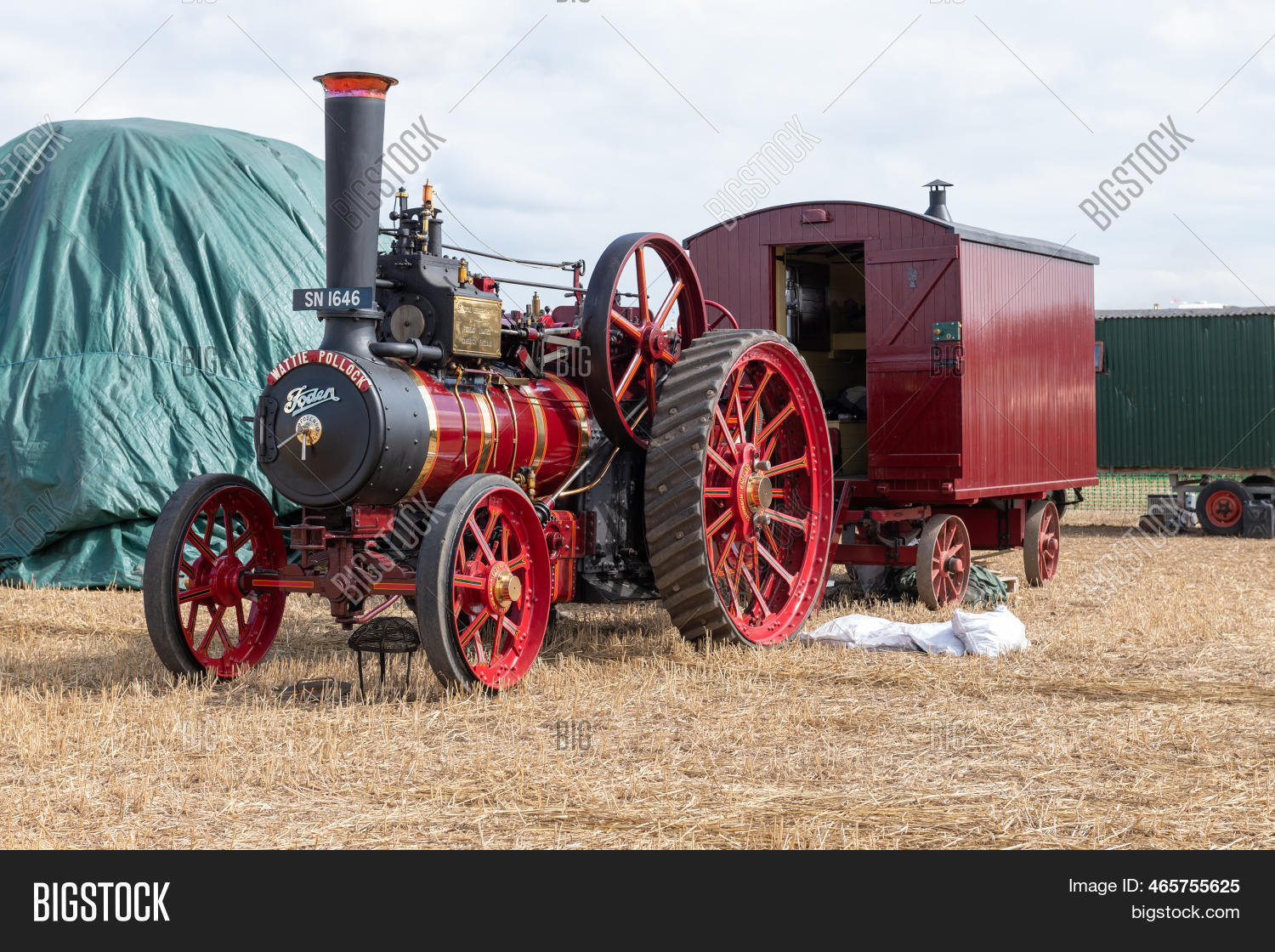 Foden Traction Engine Image & Photo (Free Trial) | Bigstock