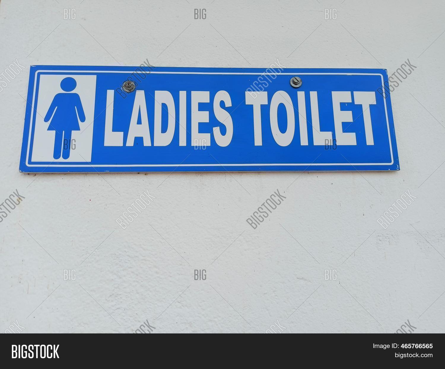 Ladies Toilet Sign Image & Photo (Free Trial) | Bigstock