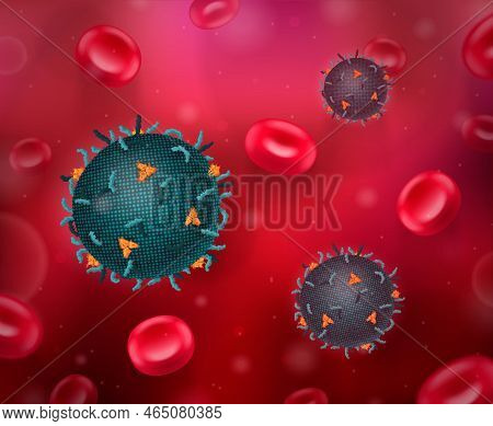 Viruses Realistic Vector & Photo (Free Trial) | Bigstock