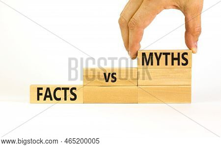 Facts Vs Myths Symbol Image & Photo (Free Trial) | Bigstock