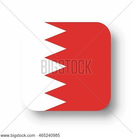Bahrain Flag - Flat Vector & Photo (Free Trial) | Bigstock
