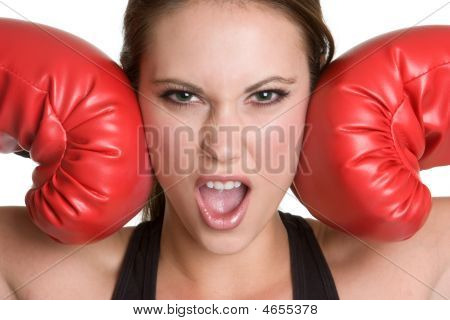 Beautiful Boxing Lady Image & Photo (Free Trial) | Bigstock