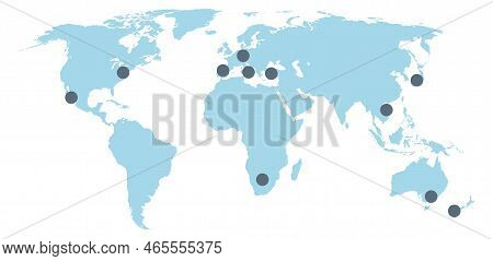 World Map Location Vector & Photo (Free Trial) | Bigstock