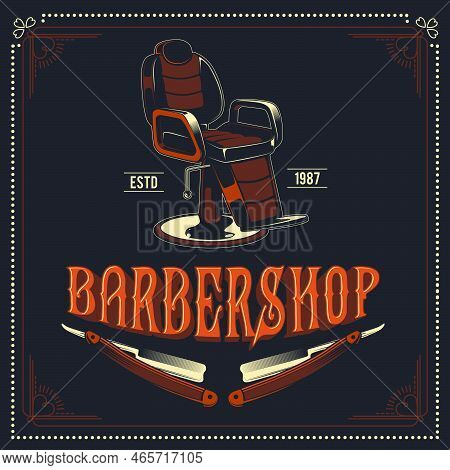 Barber Shop Poster Vector & Photo (Free Trial) | Bigstock