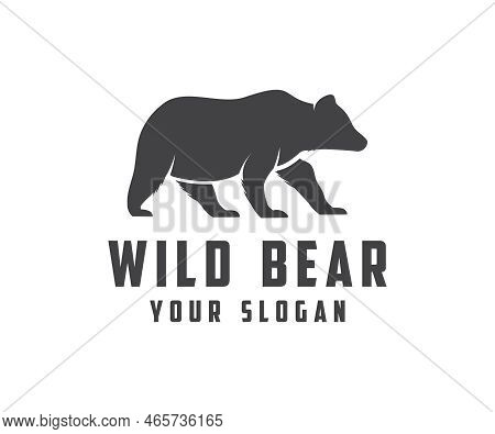 Bear Silhouette, Icon Vector & Photo (Free Trial) | Bigstock