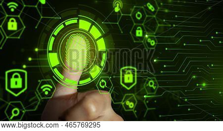 Fingerprint Scan Image & Photo (Free Trial) | Bigstock