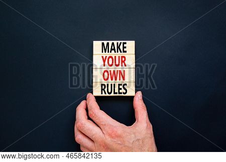 Make Your Own Rules Image & Photo (Free Trial) | Bigstock