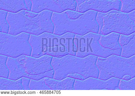 Normal Map Pavement Image & Photo (Free Trial) | Bigstock