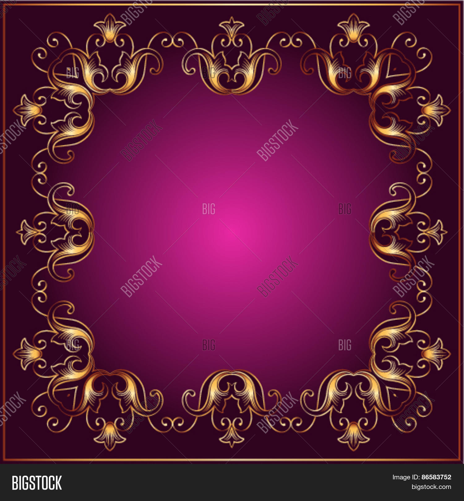 Frame Border Design Vector & Photo (Free Trial) | Bigstock